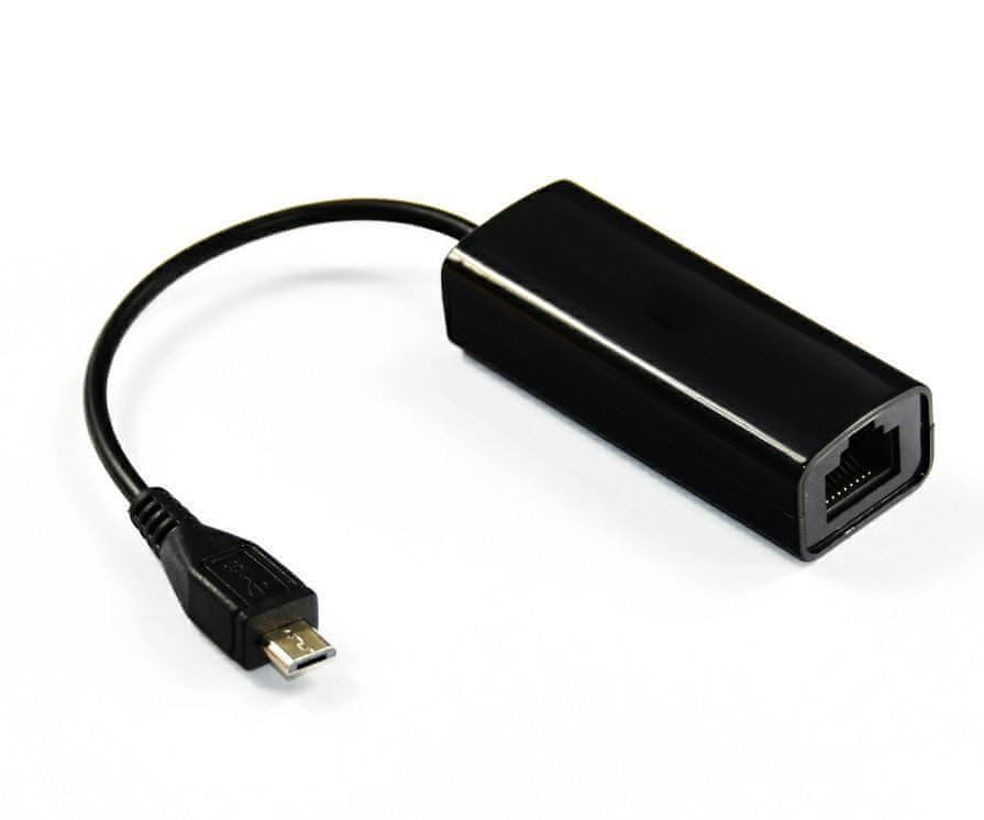 Mrežni adapter, Micro USB na Ethernet, crna | Koreqt.hr