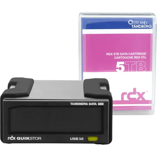 TANDBERG RDX EXTERNAL DRIVE KIT/WITH 5TB BLACKUSB3+ | Koreqt.hr