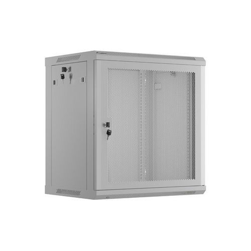 LANBERG Rackmount ormar, 19", 12U, 600x450, perforirana vrata, sivi ...
