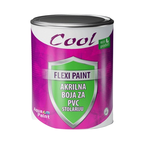 COOL FLEXI PAINT Boja za PVC stolariju 0.65 L, crna RAL 9005 | Koreqt.hr
