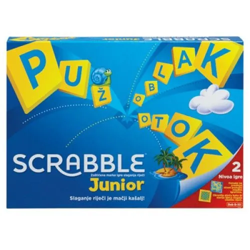 MATTEL Društvena igra Scrabble Junior | Koreqt.hr