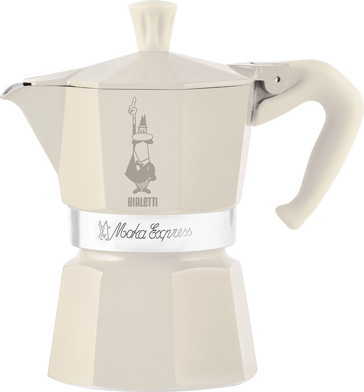 BIALETTI Moka Express 3TZ Winter Wonderland, bež