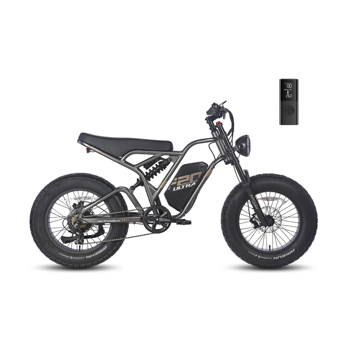 FAFREES F20 Ultra električni bicikl 20" 750W 25Ah, sivi | Koreqt.hr