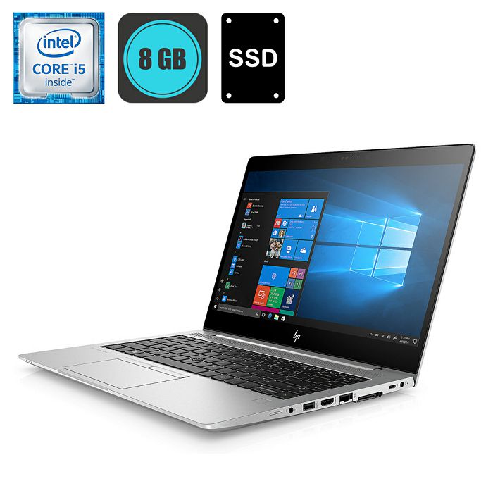 HP Laptop EliteBook 840 G5 / Intel Core i5-8350U, 14.1", 1920x1080, 8GB ...