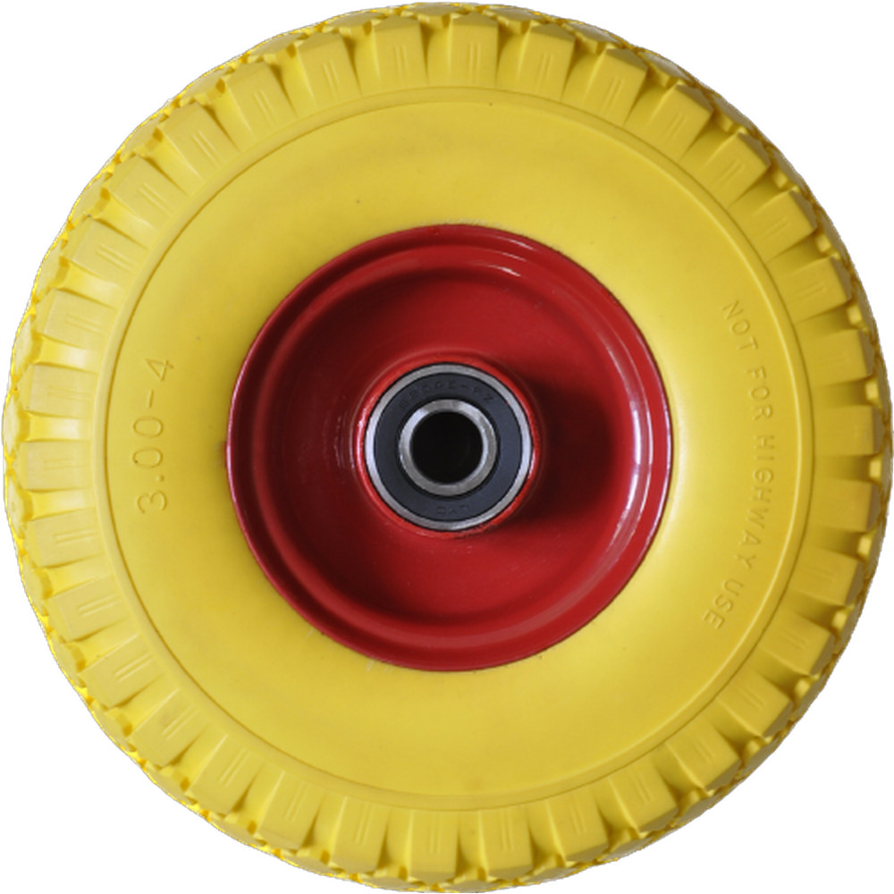 kotač okov HSI, neprobušivi PU pjena, čelična felga s bar kodom 260 mm ...