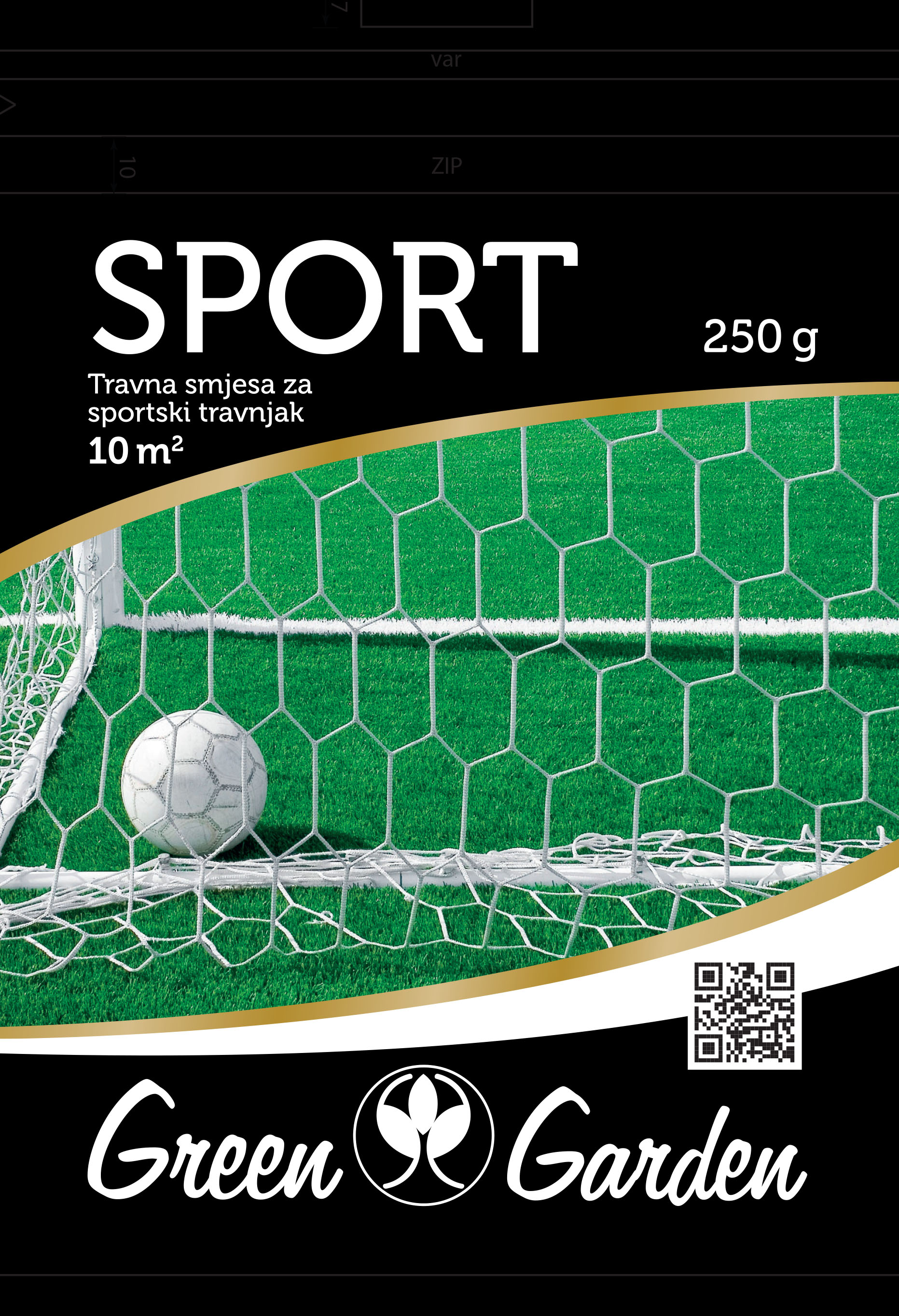 GREEN GARDEN Sjeme trave za sportski teren Vikend 250 g | Koreqt.hr