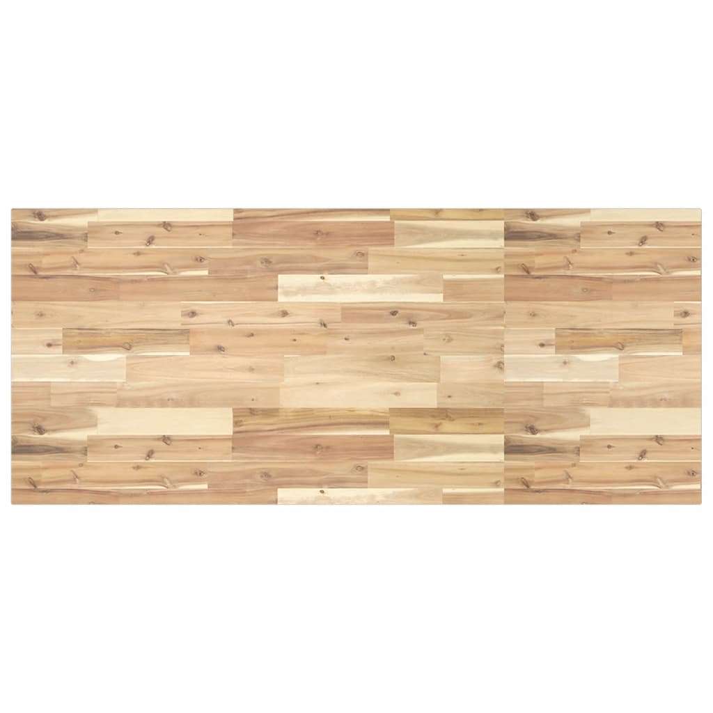 Ploča za radni stol neobrađena 120x60x2 cm od bagremovog drva ...