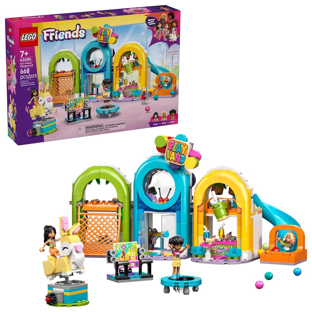 LEGO Konstrukcijski set Friends Fun Indoor Playground 42686 | Koreqt.hr
