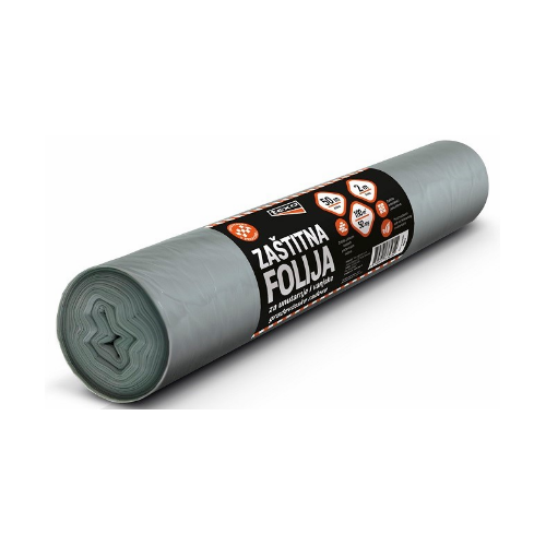 TEXO Građevinska folija 100 m² 50 my (2 x 50 m), LDPE, pakiranje 3 kom ...