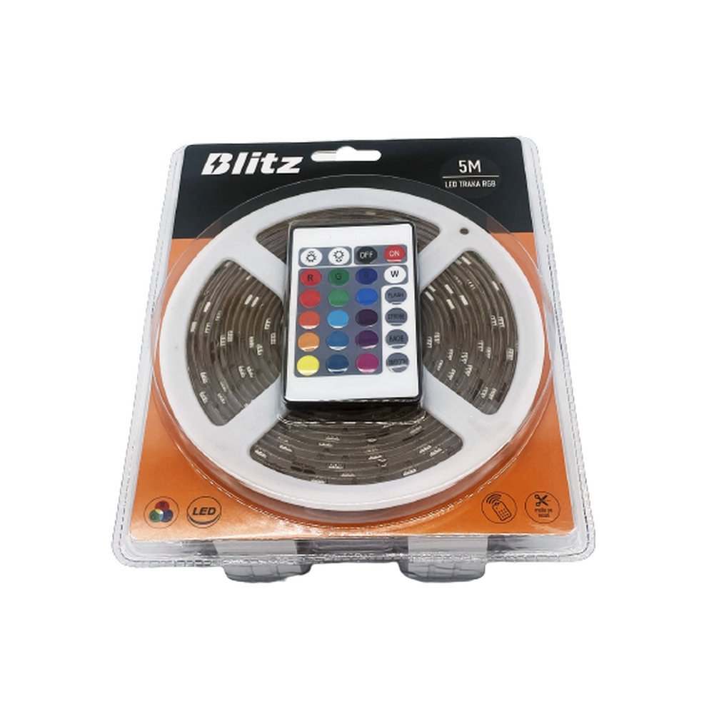 BLITZ Traka LED, 5m, RGB | Koreqt.hr