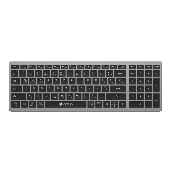 OCTIO Tipkovnica Style K290WBT, bežična, BT, crna | Koreqt.hr