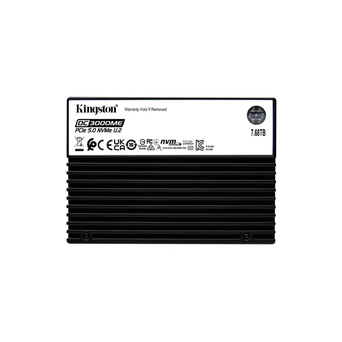 KINGSTON SSD disk DC3000ME 7.68TB U.2 PCIe 5.0 NVMe Enterprise | Koreqt.hr