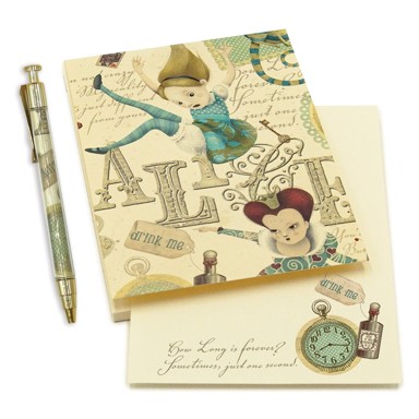 KARTOS A6 Notes s olovkom Alice 50 stranica | Koreqt.hr