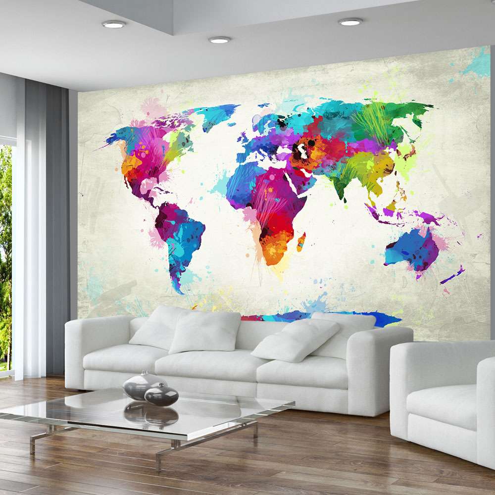 Foto tapeta The map of happiness 450x270 | Koreqt.hr