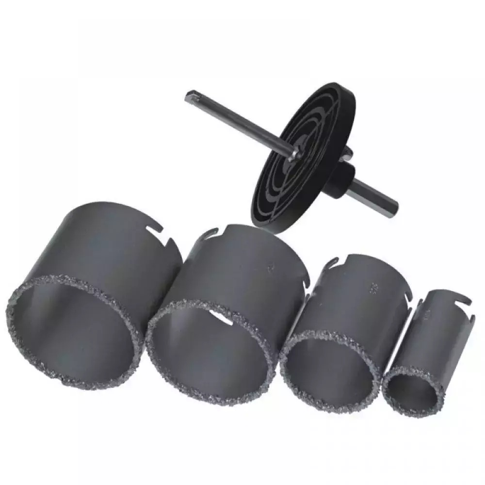 Kruna za bušenje rupa volfram set 33–73 mm, metalna | Koreqt.hr