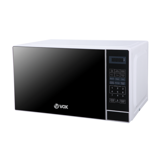 VOX Mikrovalna pećnica MD50W, 20 l, 700 W, 8 programa, bijela | Koreqt.hr