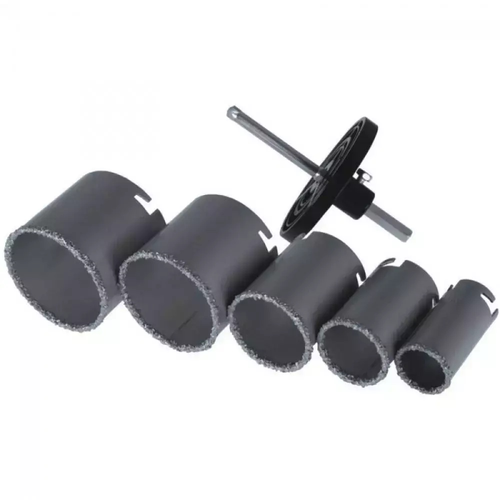 Kruna za bušenje rupa volfram set 33–73 mm, metalna | Koreqt.hr