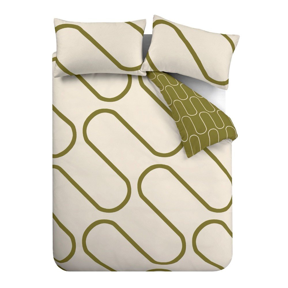 CATHERINE LANSFIELD Posteljina Linear Curve za krevet za jednu osobu ...