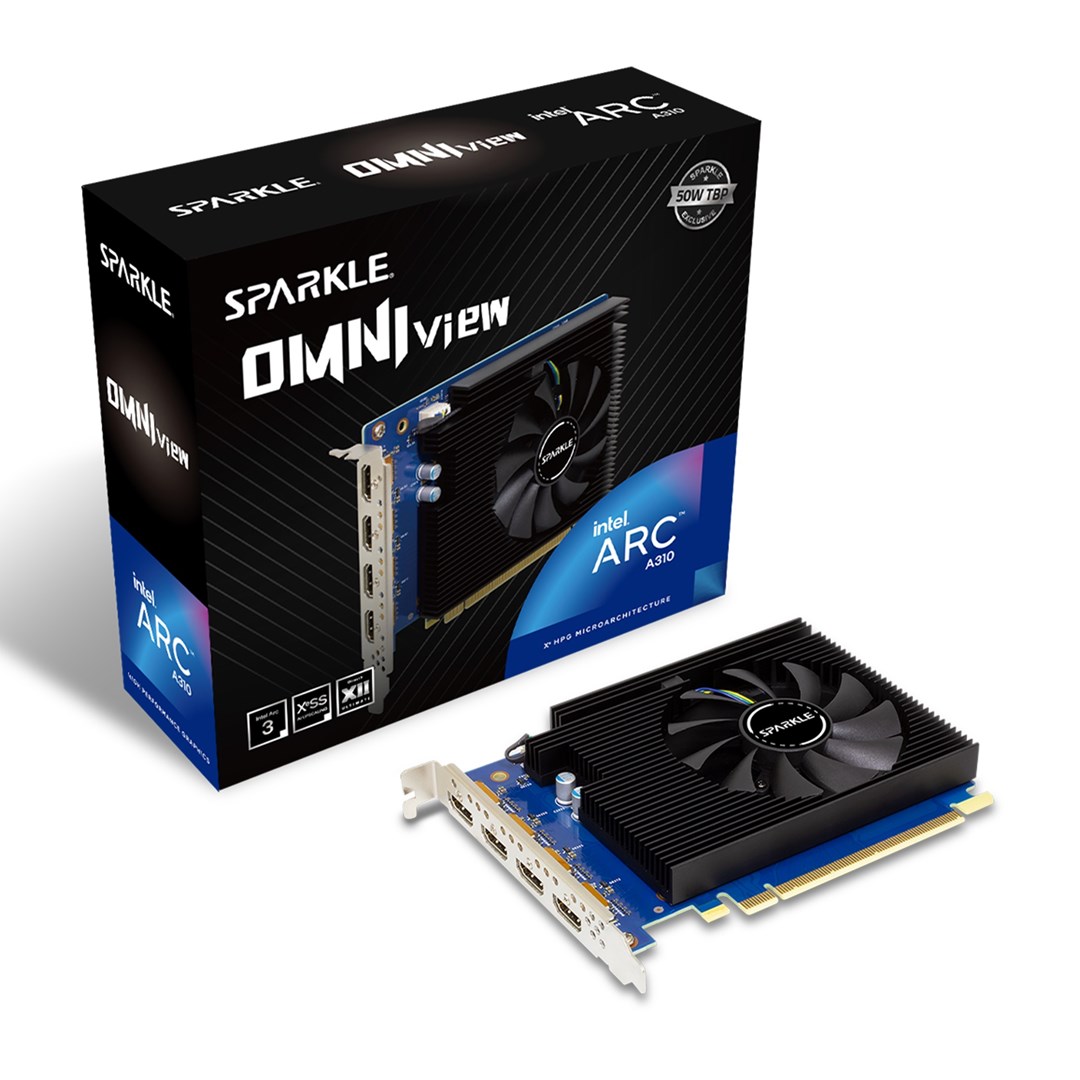 INTEL Grafička kartica SPARKLE Arc A310 Omni View | Koreqt.hr