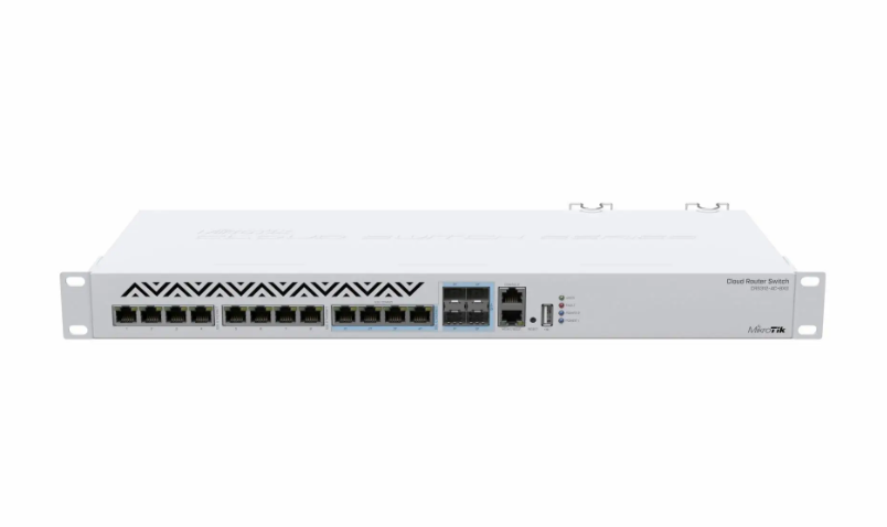 MIKROTIK Mrežni prekidač CRS312-4C+8XG-RM 10-Gbps rack 8-portni 4x SFP+ ...