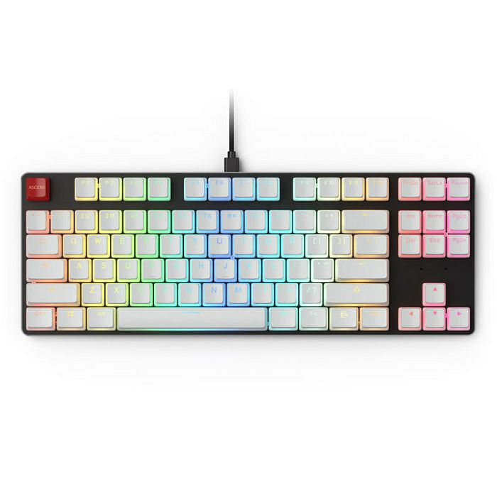 GLORIOUS Set tipki Aura, 105 tipki, ANSI US layout, bijele | Koreqt.hr