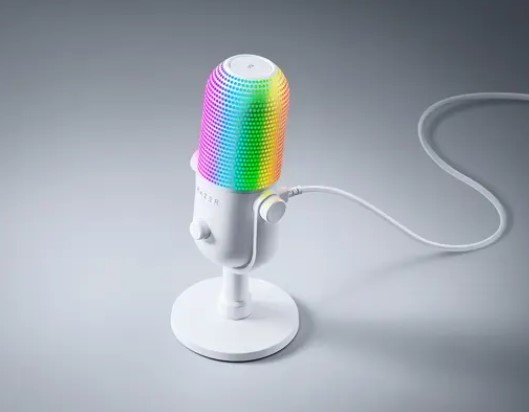RAZER Mikrofon Seiren V3 Chroma RGB, bijeli | Koreqt.hr