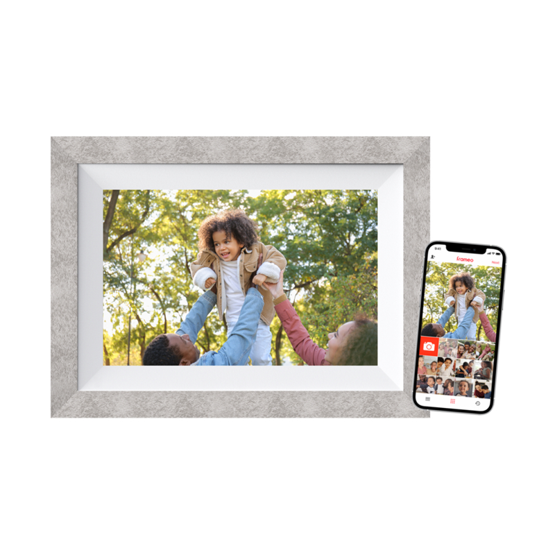 BRAUN Digitalni okvir za slike DigiFrame 10W WiFi, sivi, 25.7cm (10.1")