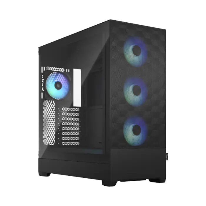 FRACTAL Kućište Pop XL Air RGB, Black TG Clear Tint, prozirno staklo ...