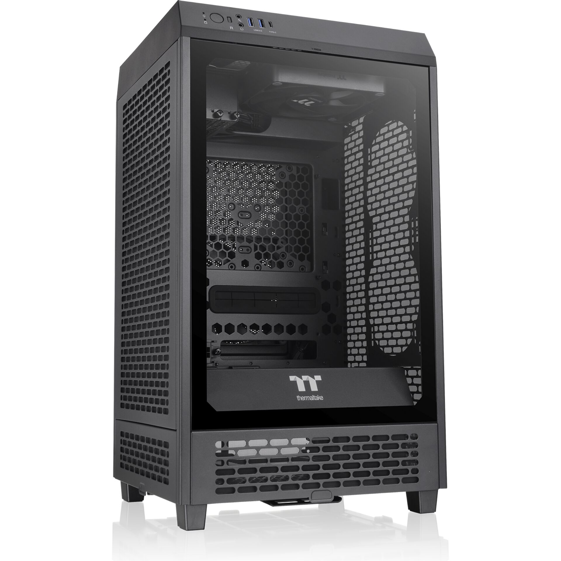 THERMALTAKE Kućište The Tower 200 Crno | Koreqt.hr