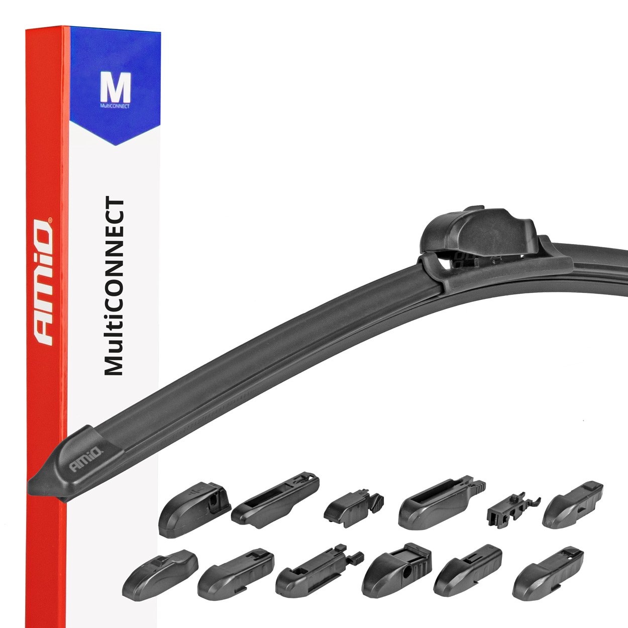 AMIO Metlica brisača Flat MultiConnect 19" (480mm) 12 adaptera, 01194 ...