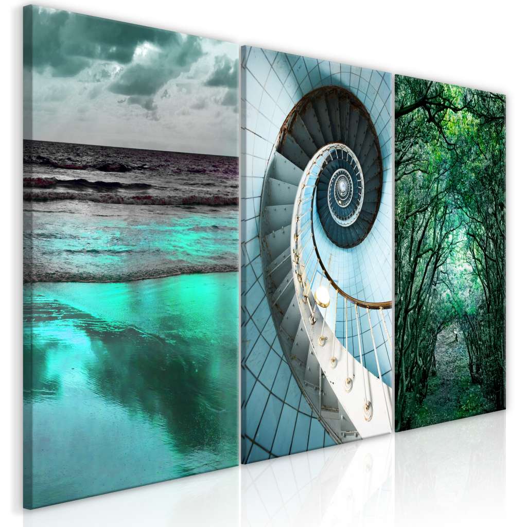 Slika Faces of Nature (iz tri dijela) 120x60 | Koreqt.hr