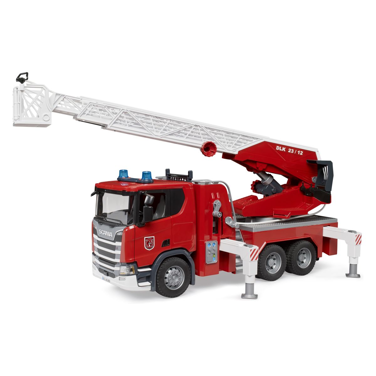 BRUDER Vatrogasno vozilo Scania Super 560R, ljestve, spremnik za vodu ...