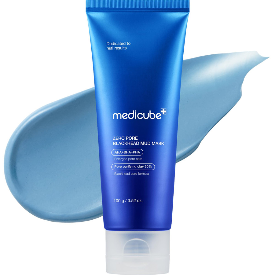 MEDICUBE Maska za sužavanje pora Zero Pore Blackhead Mud Mask s glinom ...