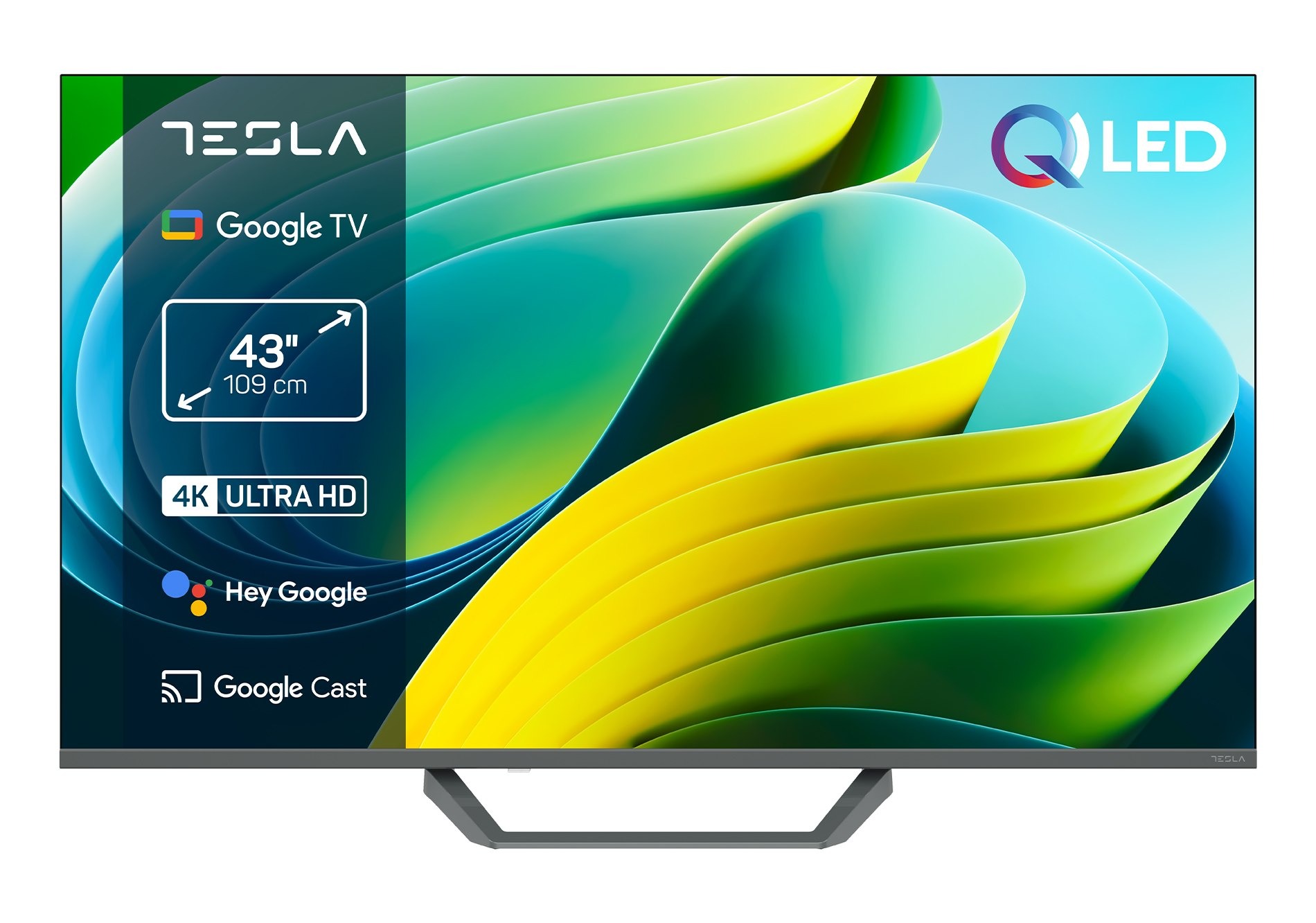 TESLA Televizor Q43E655GUS 43" QLED UHD 4K Smart TV Google TV | Koreqt.hr