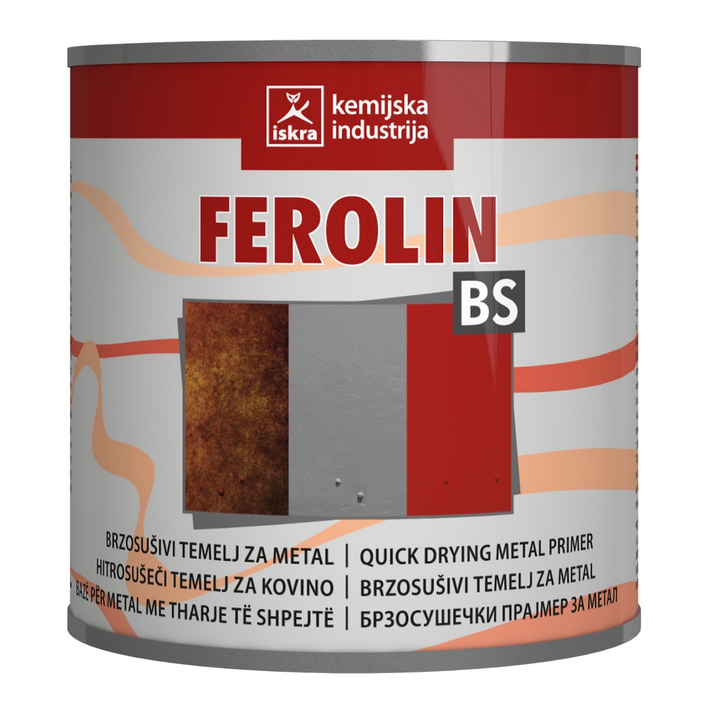 ISKRA Temeljna boja za metal ZELINA FEROLIN BIJELI 0,20 l | Koreqt.hr