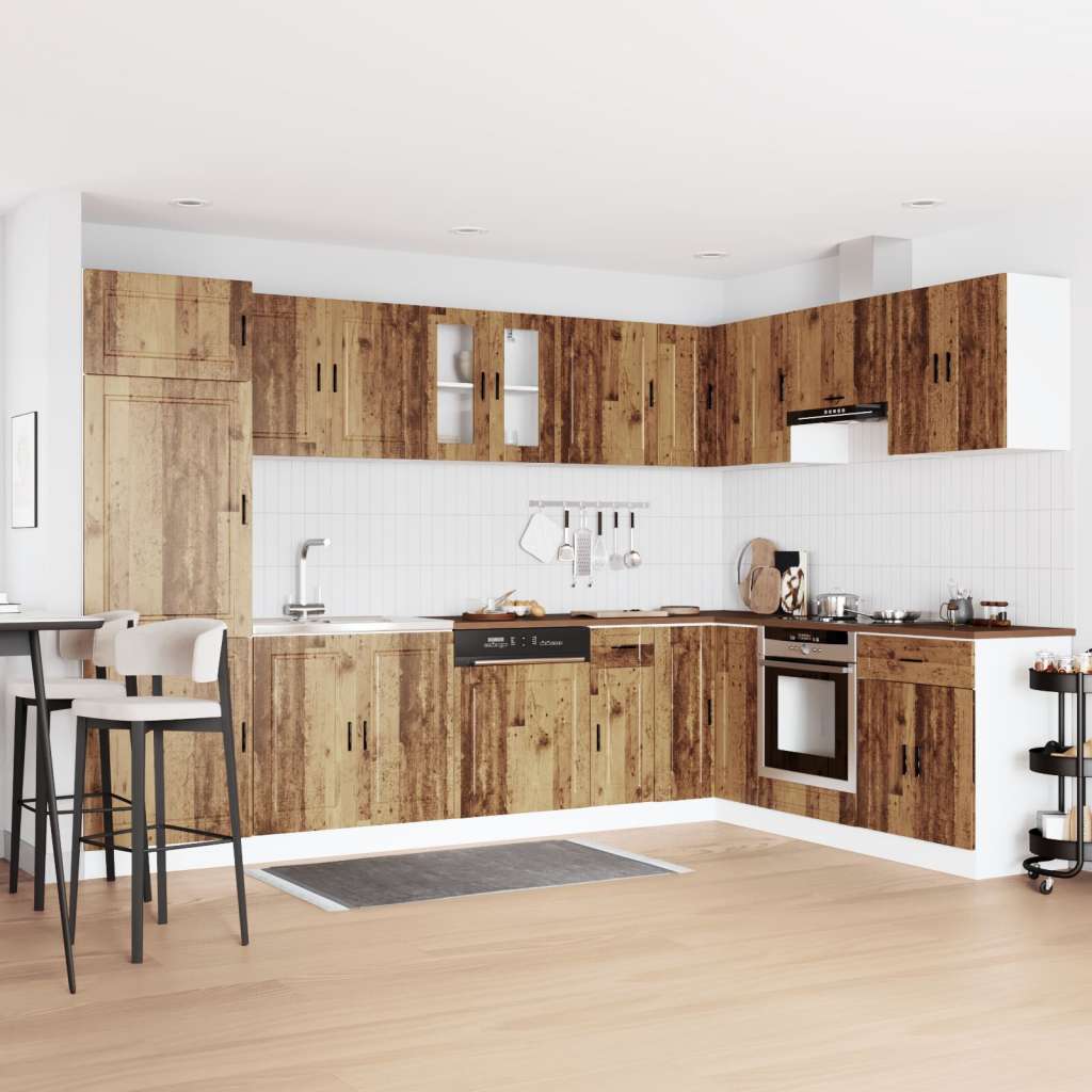 Ormar s umivaonikom Porto 80x46x84.5 cm, staro drvo | Koreqt.hr