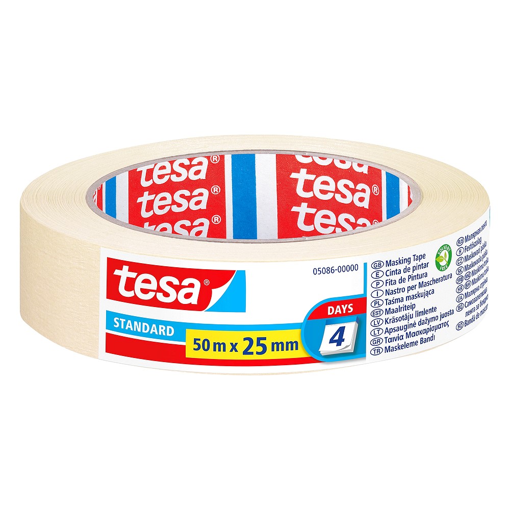 TESA krep traka standard 25 mm/50 m, solvent
