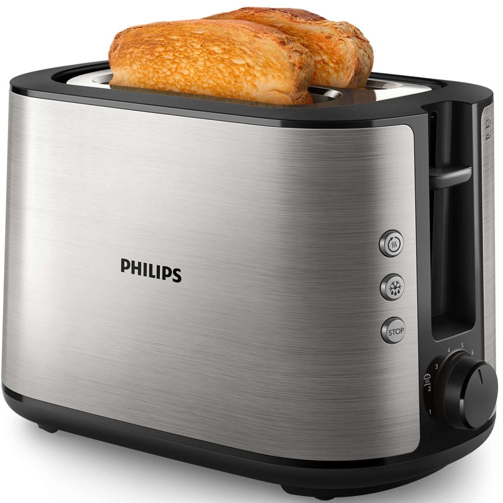 PHILIPS Toster za 2 kriške, srebrni | Koreqt.hr