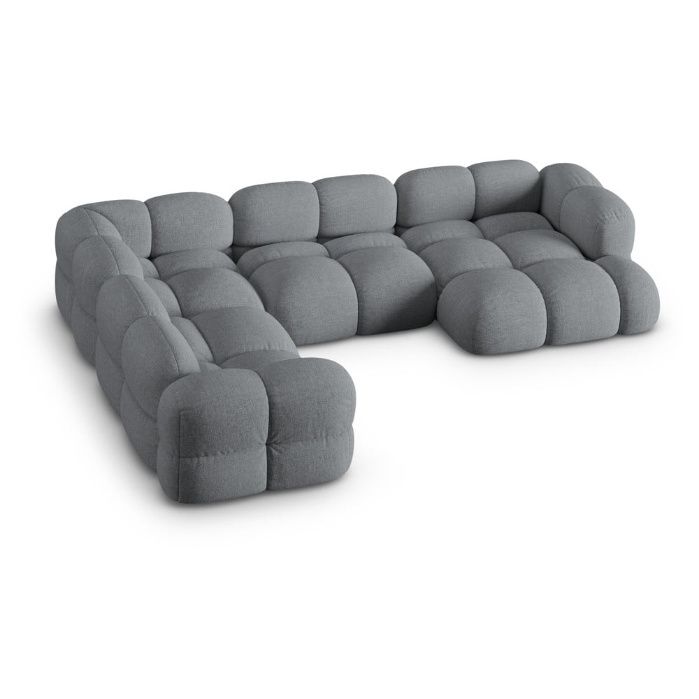 COSMOPOLITAN DESIGN Siva kutna garnitura (s lijevim kutom/u obliku ...