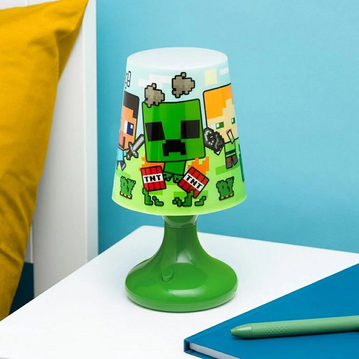 PALADONE Stolna lampa Minecraft, 19 cm | Koreqt.hr