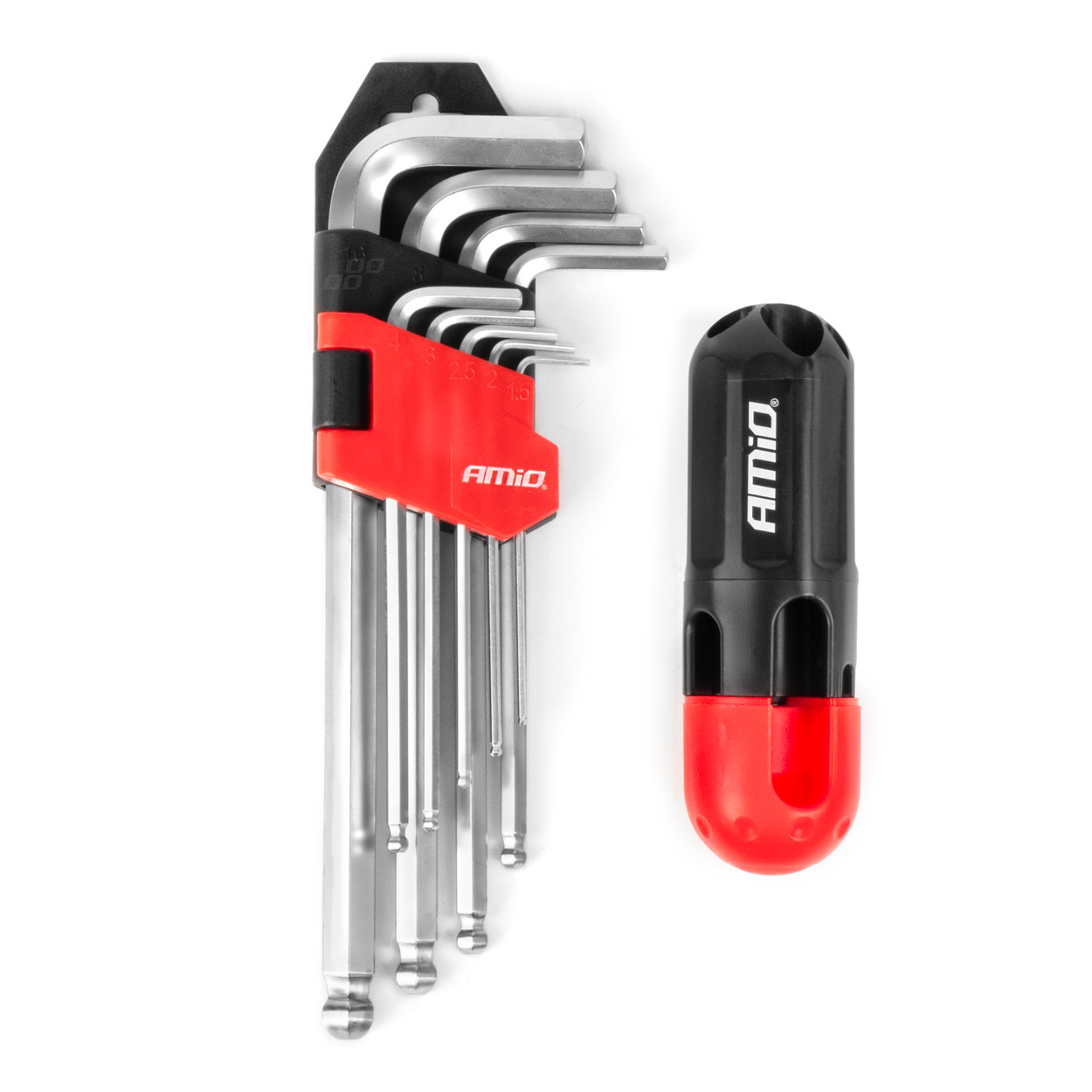 AMiO Set imbus ključeva HEX CRV, 9 komada AMIO-04302 | Koreqt.hr