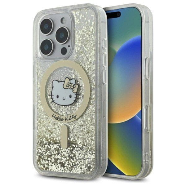 HELLO KITTY Liquid Glitter Fever MagSafe maskica za iPhone 16 Pro ...