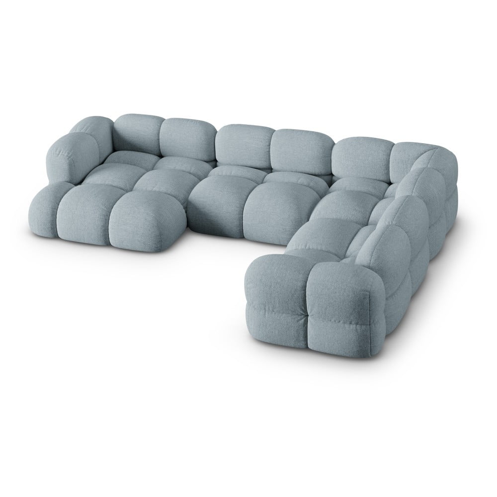 COSMOPOLITAN DESIGN Svijetlo plava kutna garnitura (s desnim kutom/u ...