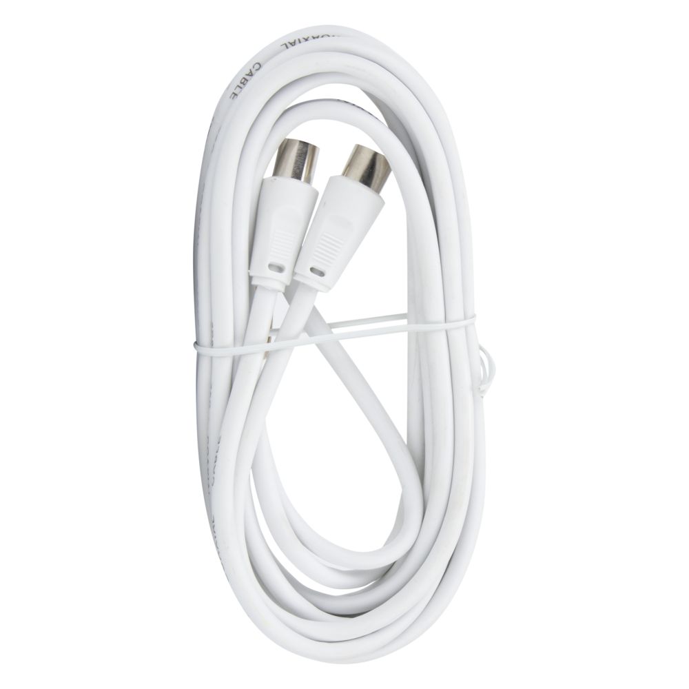 TECRO A/V program antenski kabel RF 3M BIJELI | Koreqt.hr