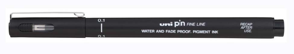 UNI Isograf PIN 01-200 Fine Line 0,1 | Koreqt.hr