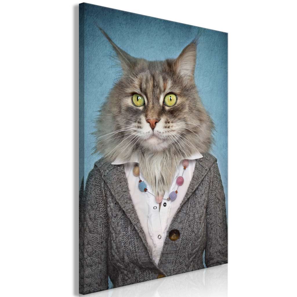 Slika Mrs. Cat Vertical 40x60 | Koreqt.hr