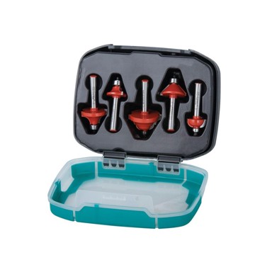 WOLFCRAFT Set HM Profi glodala 8754, 5 kom | Koreqt.hr