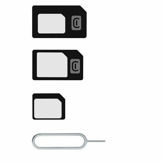 CELLULARLINE Univerzalni adapter set 3u1, SIM/MicroSIM/NanoSIM | Koreqt.hr